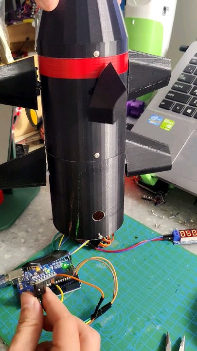 Rocket control using Arduino #diy #arduino #3dprinting #electronics #rocket - YouTube