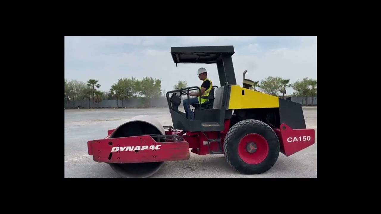 VIBRO LISO DYNAPAC CA150PD - YouTube