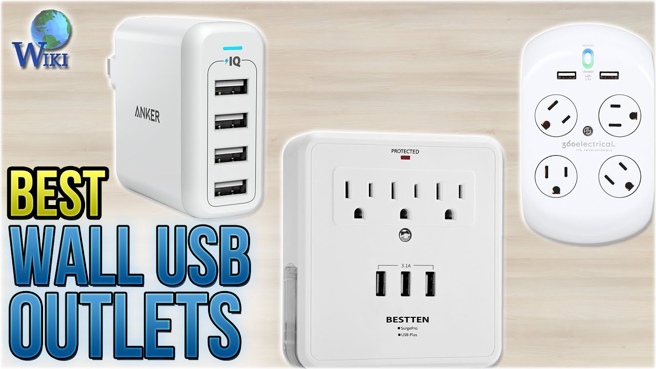 10 Best Wall USB Outlets 2018 - YouTube