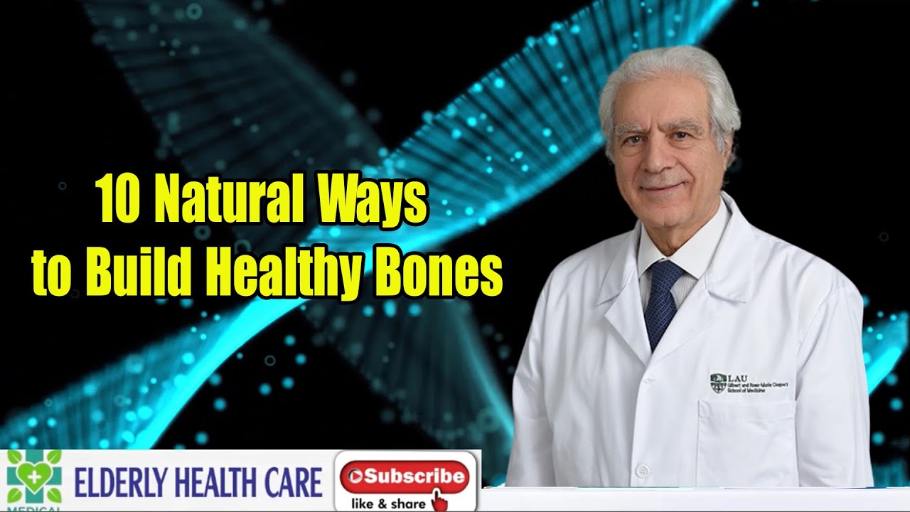 10 Natural Ways to Build Healthy Bones - YouTube