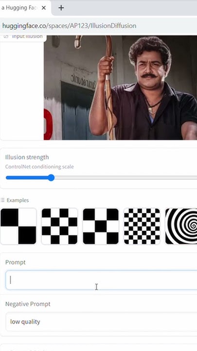 How to make optical illusion images using AI - YouTube