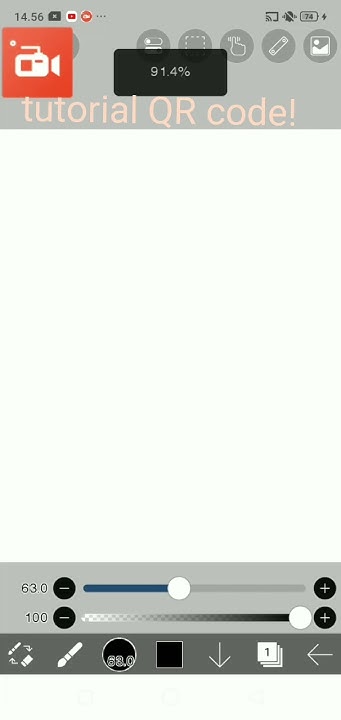 tutorial QR code! |bagi yang belum tau. #ibispaint - YouTube