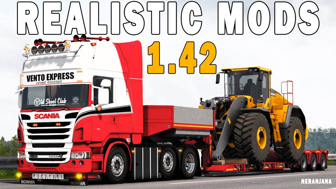 TOP 10 BEST REALISTIC MODS FOR ETS2 1.42 - EURO TRUCK SIMULATOR 2 MODS ...