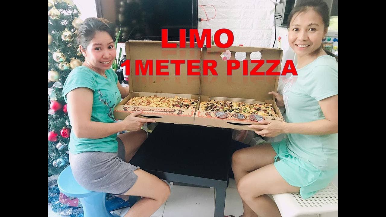 Limo 1 Meter Pizza Fun - YouTube