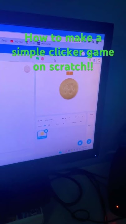 How to make a simple clicker game on scratch #scratch #shorts - YouTube