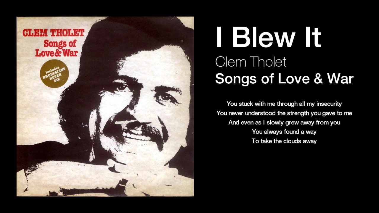 Clem Tholet - I Blew It - YouTube