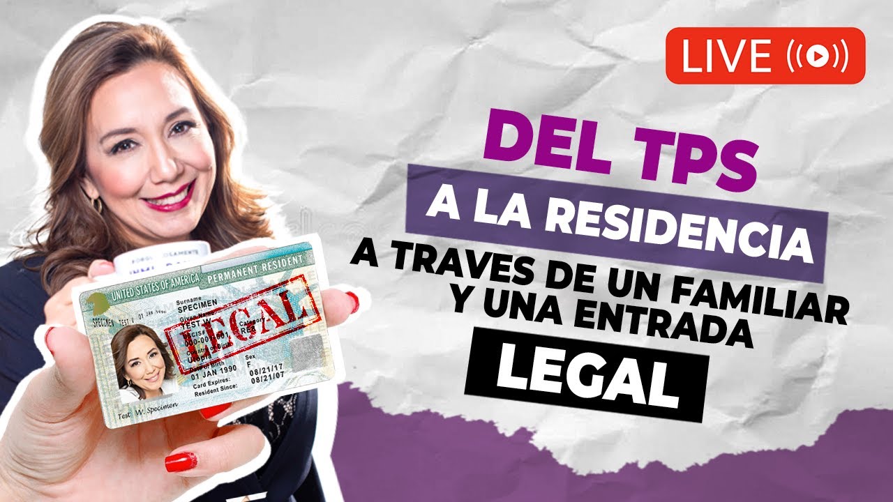 📔 ¿Qué es TPS? ¿Con TPS hay status legal? - Inmigrando con Kathia - YouTube