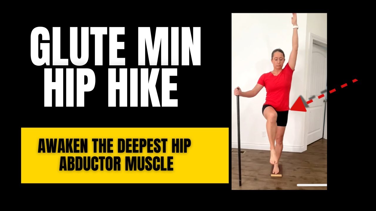 Glute Min Hip Hike ( great for glute endurance and pelvis control ...