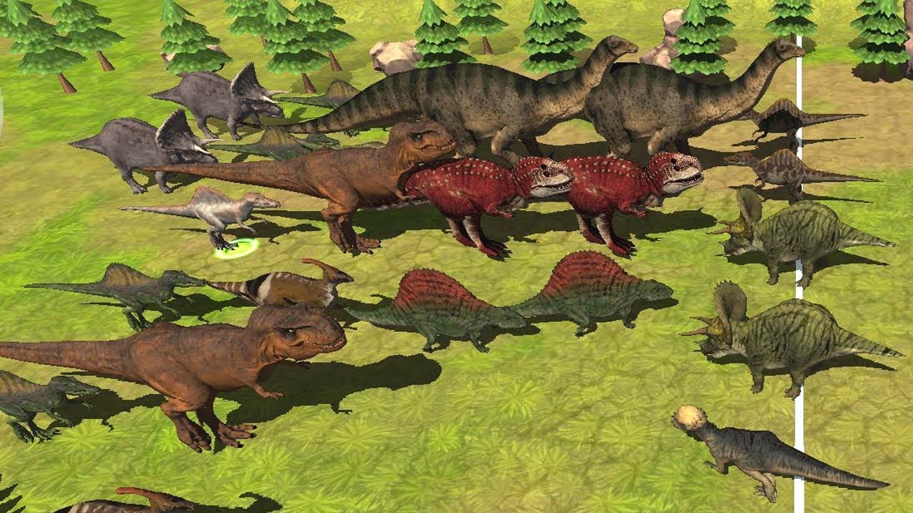 Jurassic Epic Dinosaur Battle Simulator: Dino World | Eftsei Gaming ...