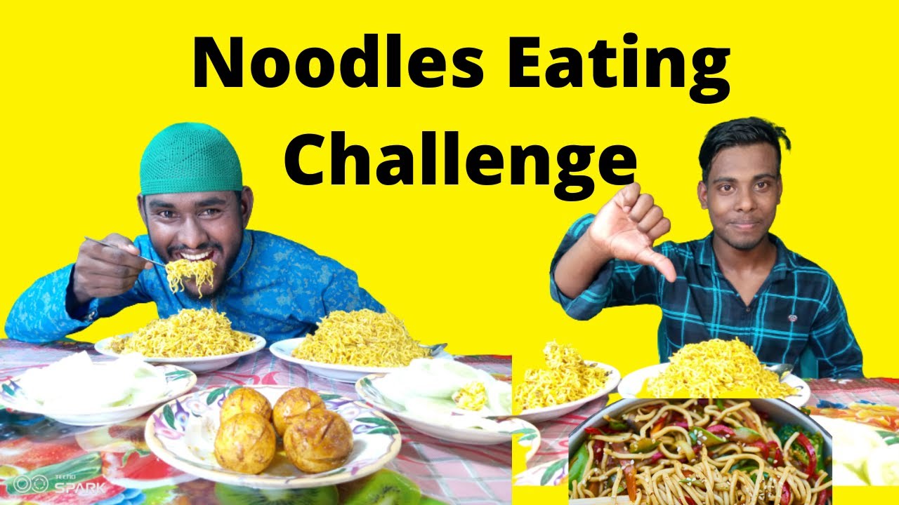 Spicy Noodles challenge / Noodles Eating Challenge / Food Fighting BD ...