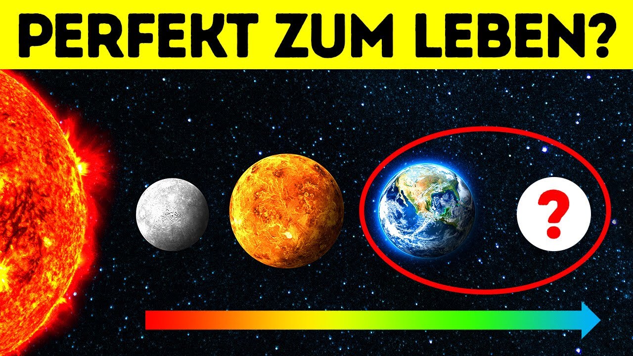 Warum ist nur die Erde bewohnbar? - YouTube