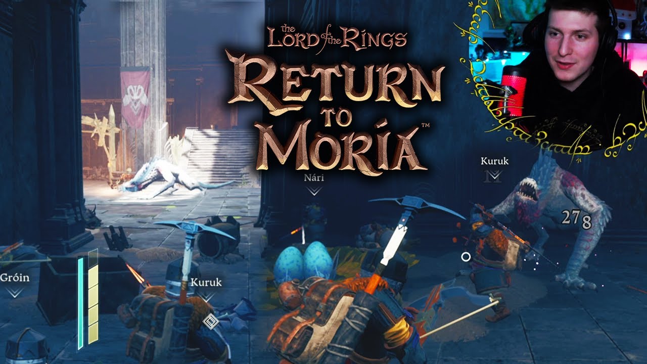 ⚒️ RETOUR en MORIA [Multijoueur] - Un Dragon ! - YouTube