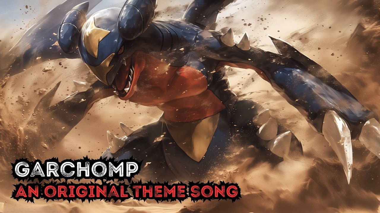 Garchomp - Terror of the Sands | Original Pokemon Theme Song | Power ...