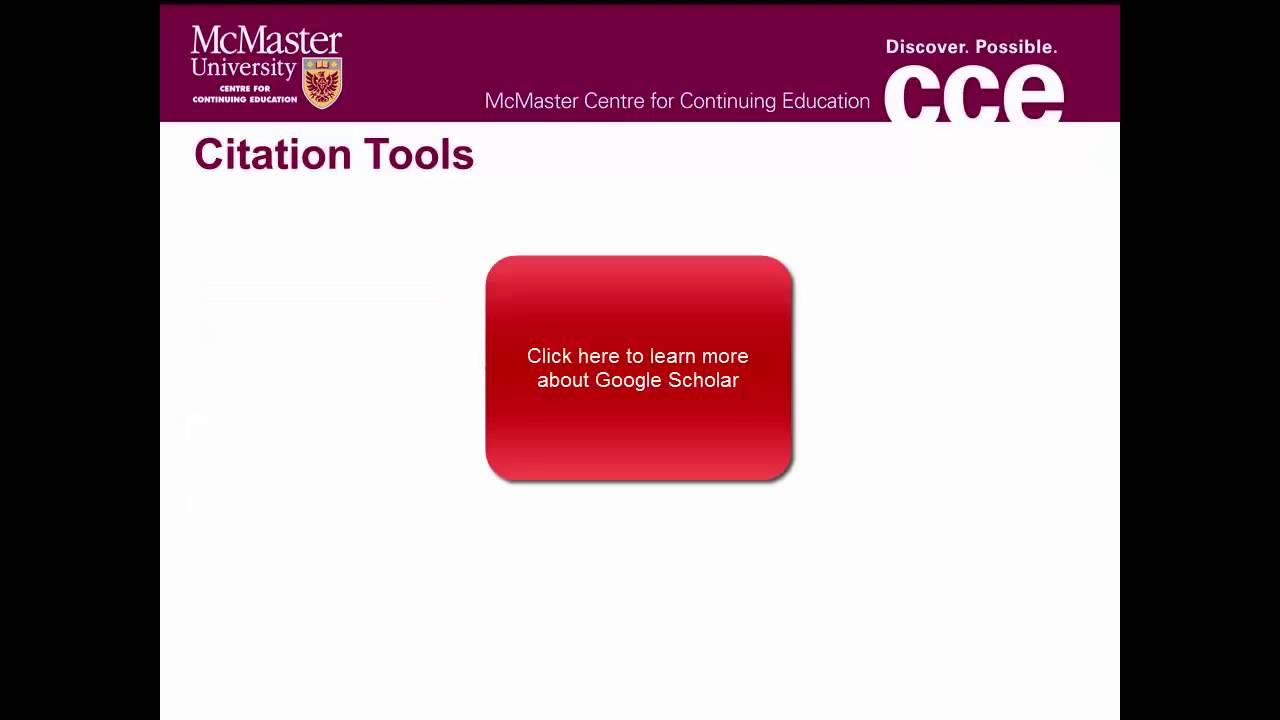 Academic Integrity - McMaster CCE - YouTube