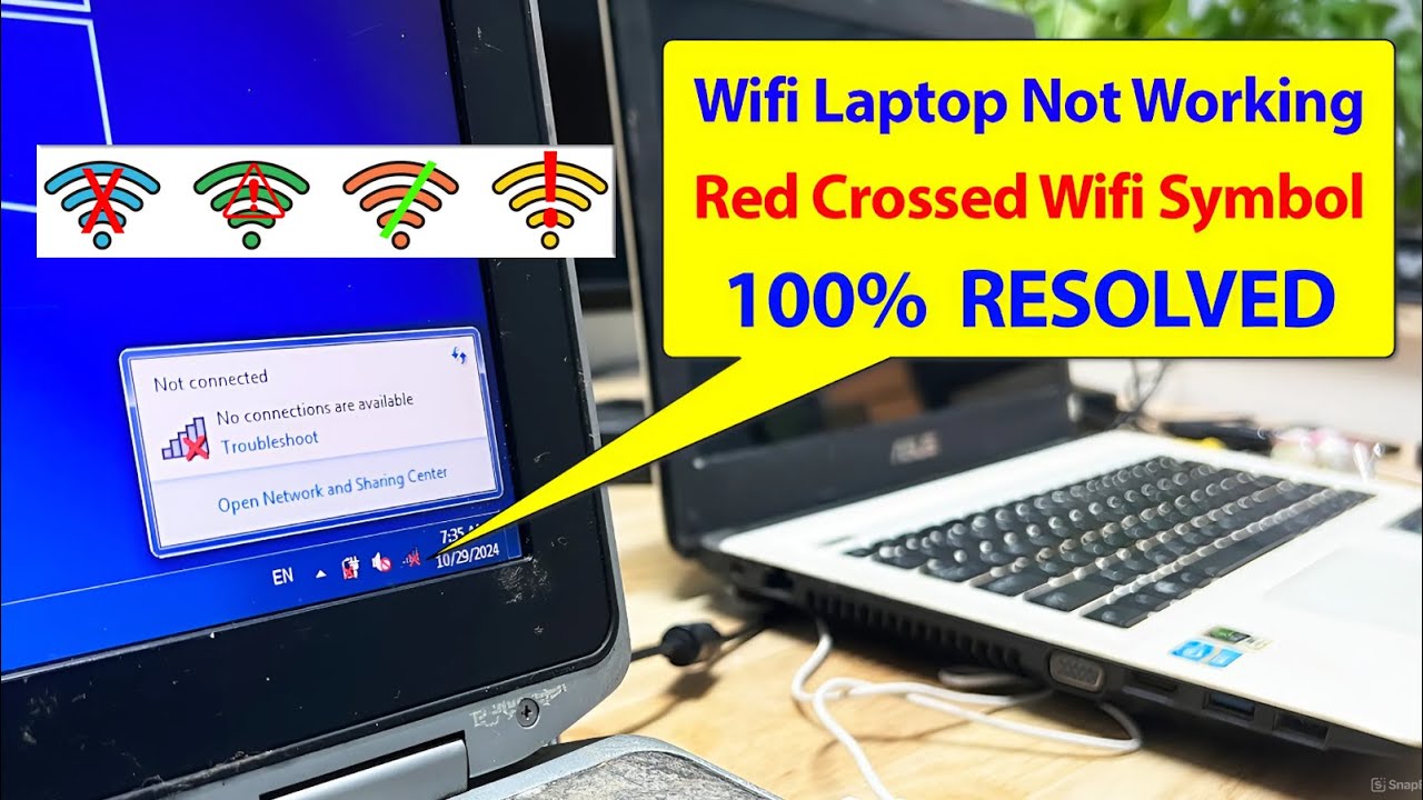 How to Fix WiFi Not Working on Laptop | Resolve Any WiFi Issues ...