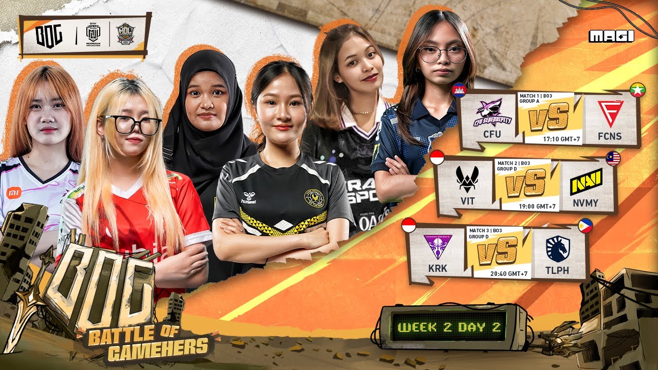 🔴 LIVE | BOG S1 | Group Stage Week 2 Day 2 - YouTube