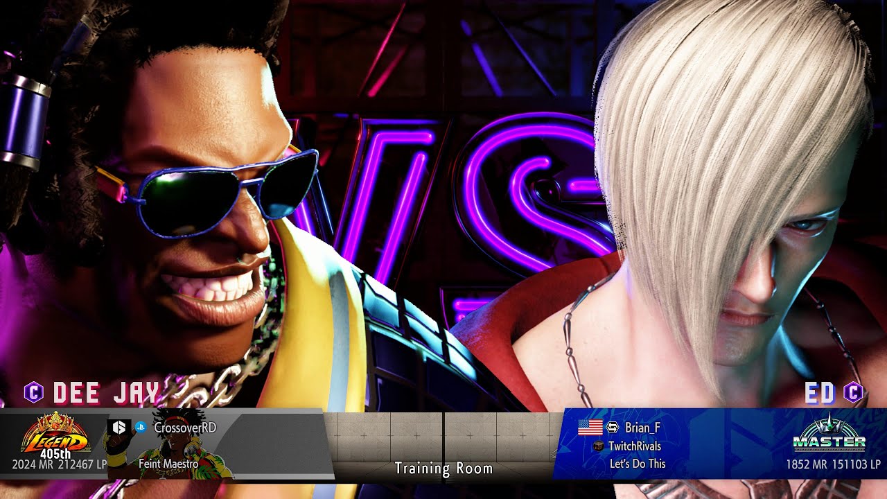 SF6 Crossover (Deejay) VS Brian_F (Ed) Ranked Match - YouTube