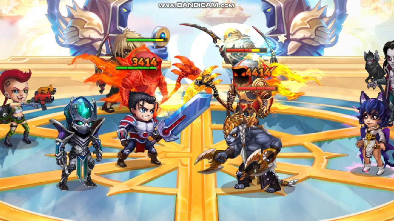 Hero Wars, Tips to fight against stronger team in Grand Arena, - YouTube