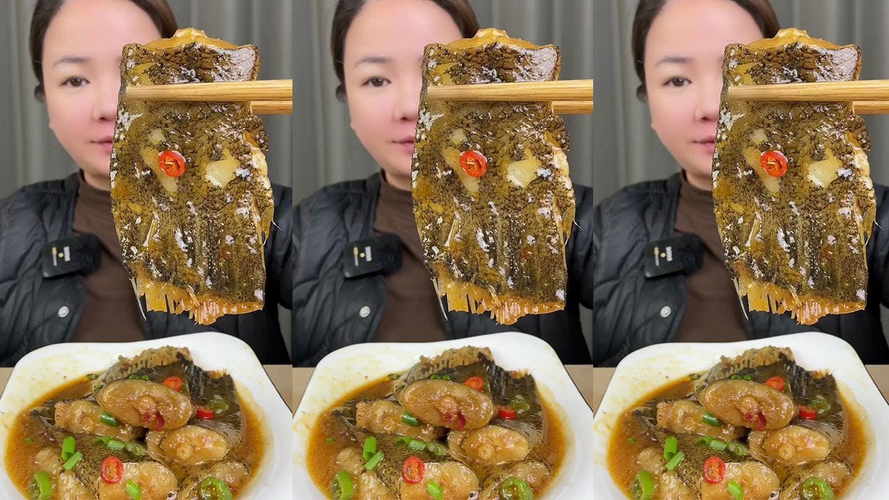 Fish Tail Asmr Eating - YouTube