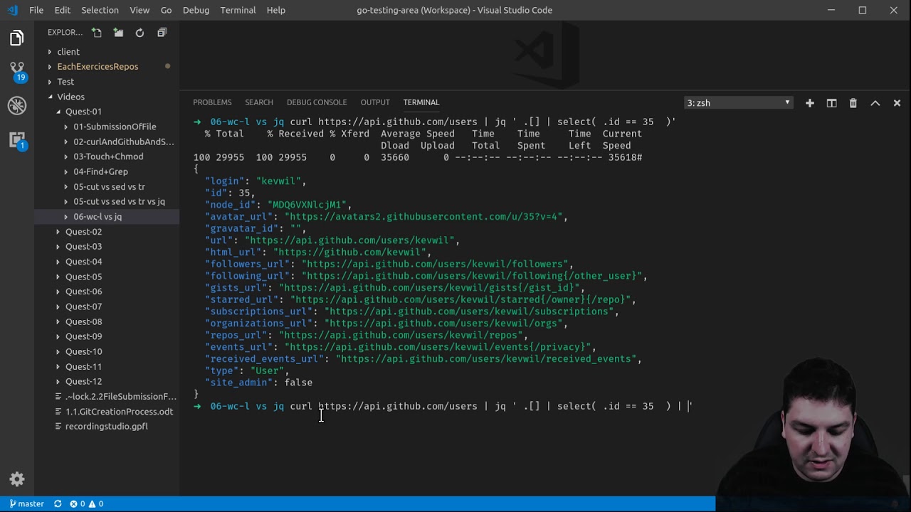 01-06-jq and wc - YouTube