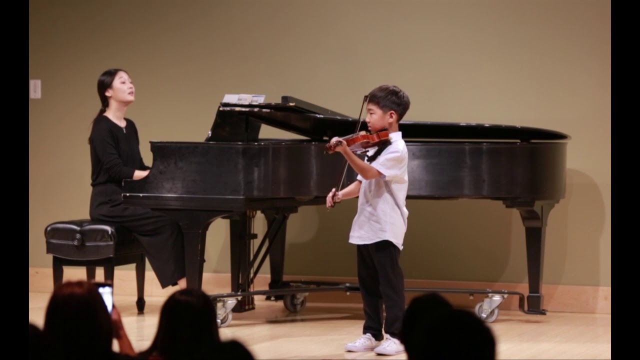 2017 Caleb Seo violin recital - YouTube