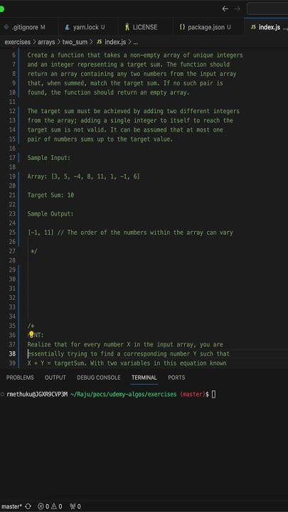 Q1. Find pairs in an array with a target sum #javascriptcoding #codinginterview - YouTube