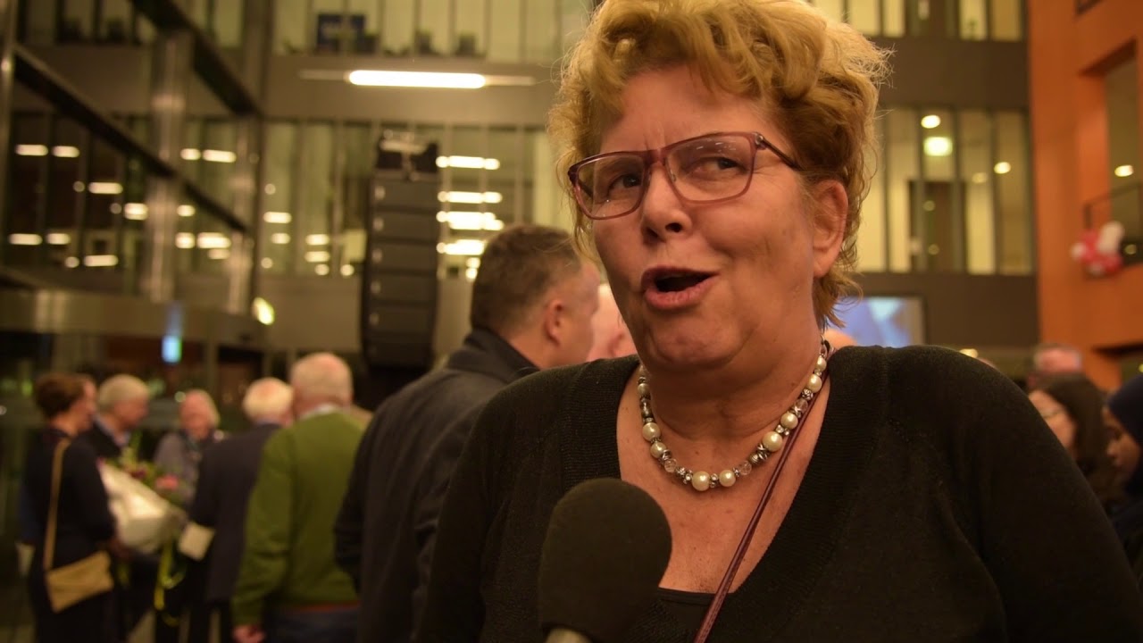 Nieuwjaarsreceptie Enschede: Hetty Wolf (GroenLinks) - YouTube
