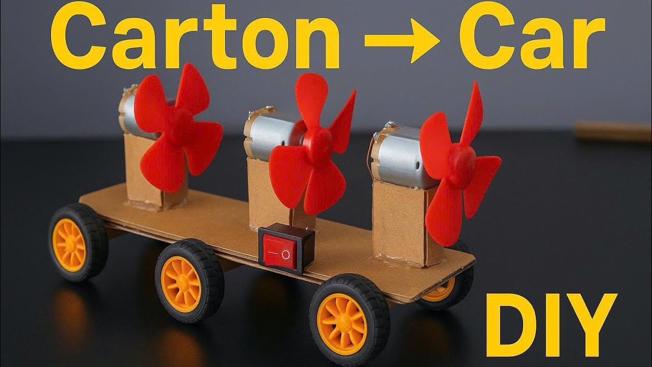 Cardboard to Car – Propeller-Powered DIY! Will It Run? - YouTube