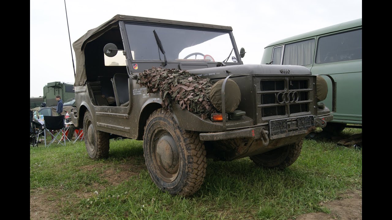 AUTO UNION DKW MUNGA KÜBELWAGEN BW BUNDESWEHR OLDTIMER CLASSIC CAR JEEP ...