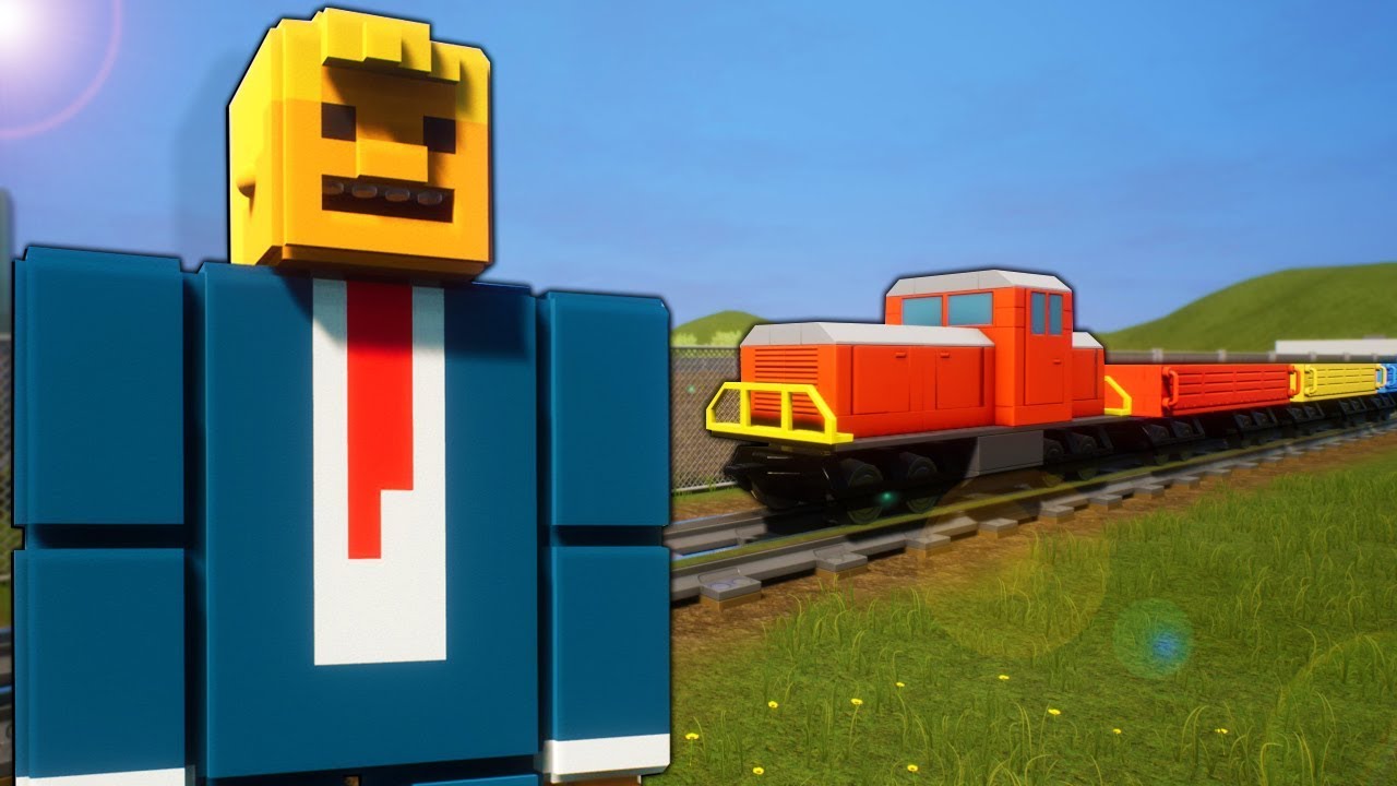 We Used the President to Help Stop the Lego Train! - Brick Rigs ...