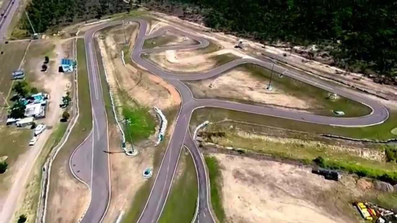 Sun City Raceway Race Track, Townsville, Australia - DJI Phantom - YouTube