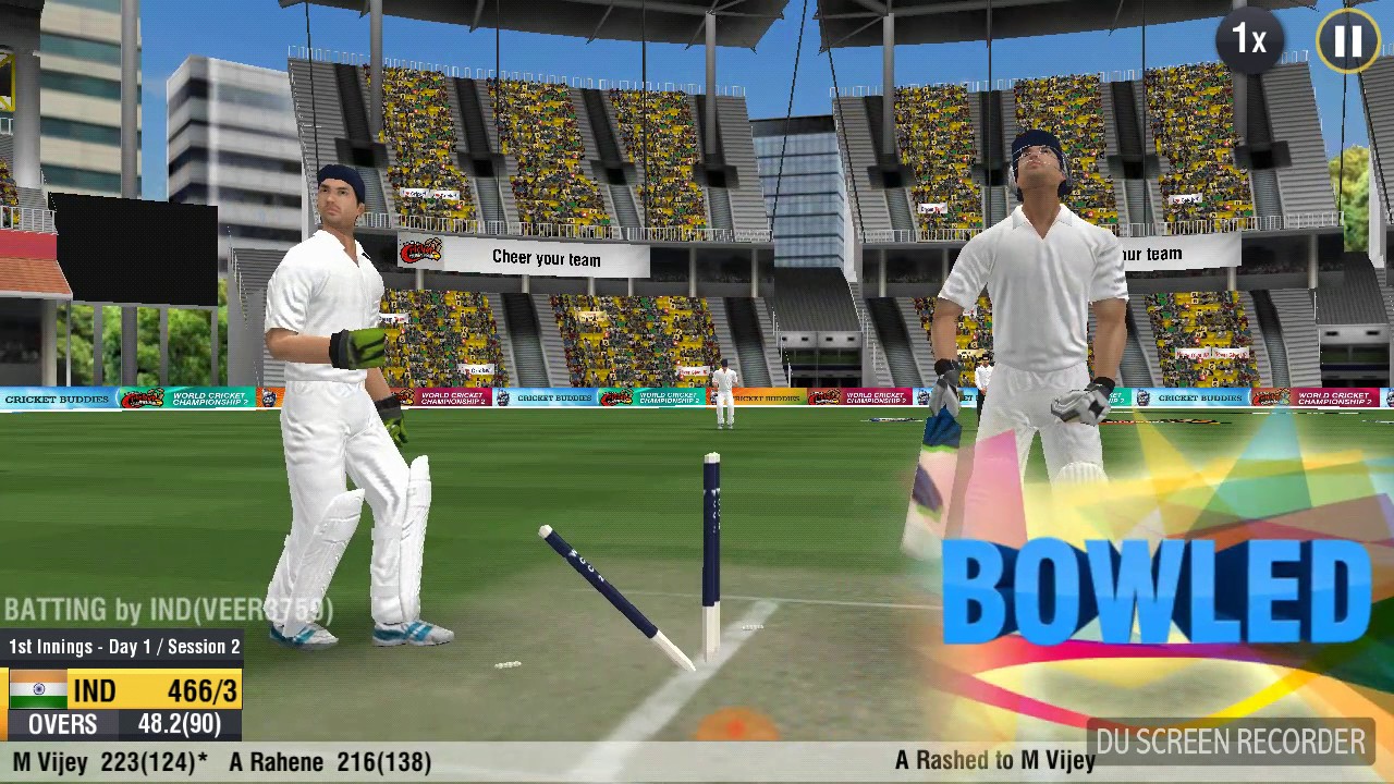 How to win test match in wcc 2 - YouTube