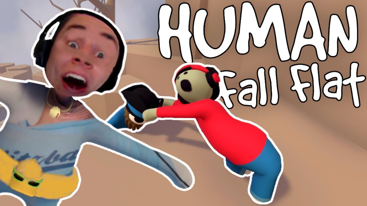 I Became A Human Fall Flat Character Multiplayer Human Fall Flat Gameplay Youtube