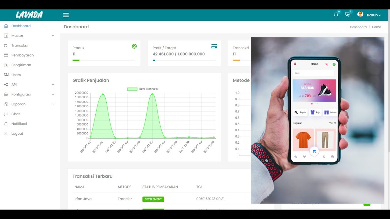 Panduan Instalasi Aplikasi LAVADA - Aplikasi LAVADA Terintegrasi dengan ...