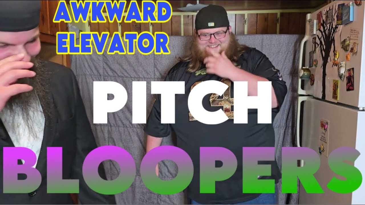 Awkward Elevator Pitch Bloopers - YouTube