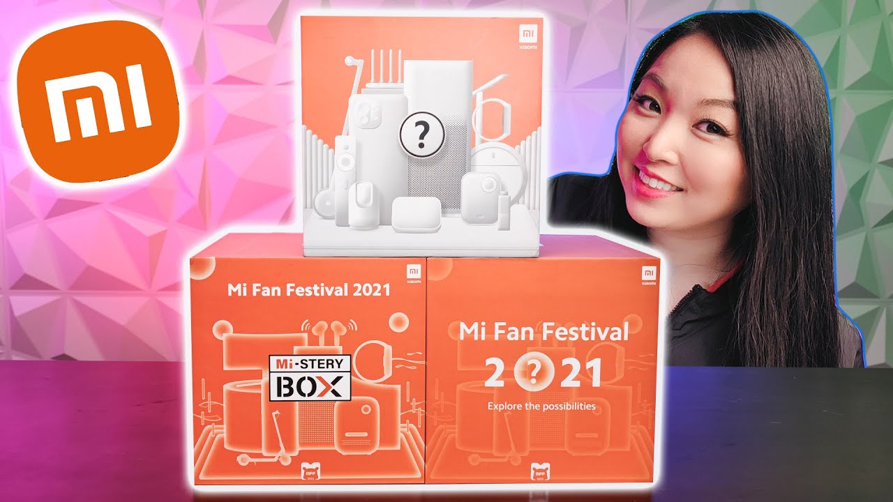 GANHEI UMA VERSÃO ESPECIAL! Xiaomi MiFanFestival2021 Special MiSteryBOX ...
