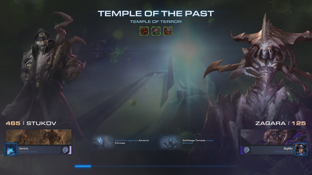 Starcraft 2: Mutation 363 - Temple of Terror - Stukov, Zagara - YouTube