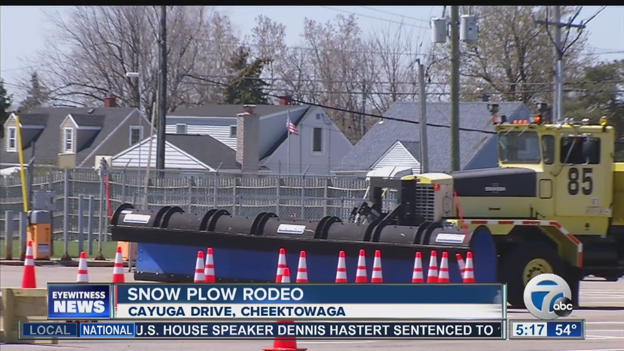 Snow Plow Rodeo - YouTube