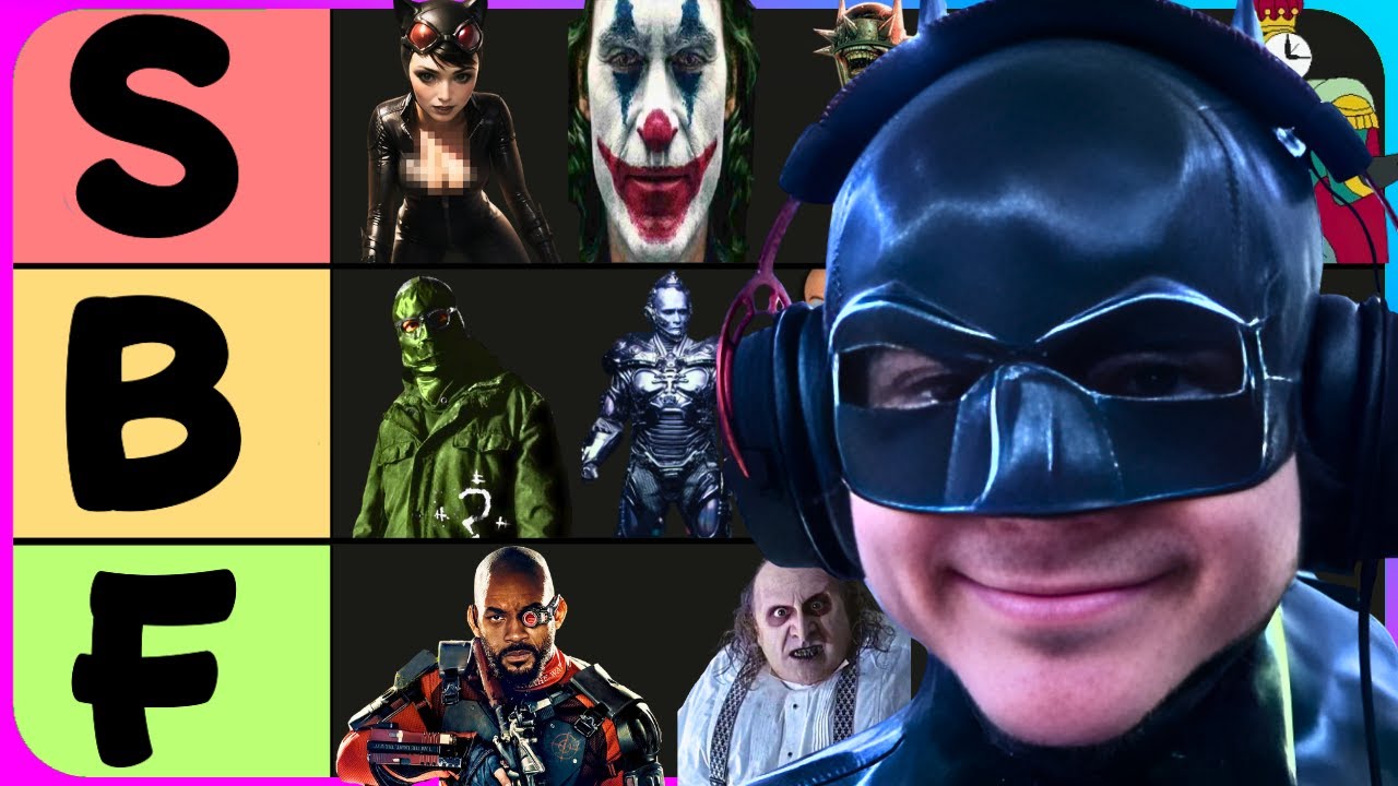 Ranking Batman Villains as Batman - YouTube
