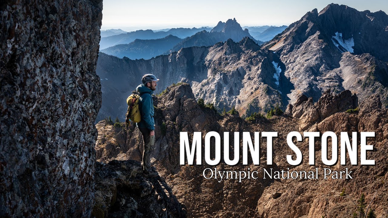 Climbing Mount Stone in Olympic National Park, November 1st 2020 - YouTube
