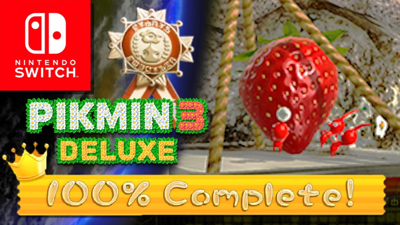 Pikmin 3 Deluxe Mission Mode: Collect Treasure - Beastly Caverns ...