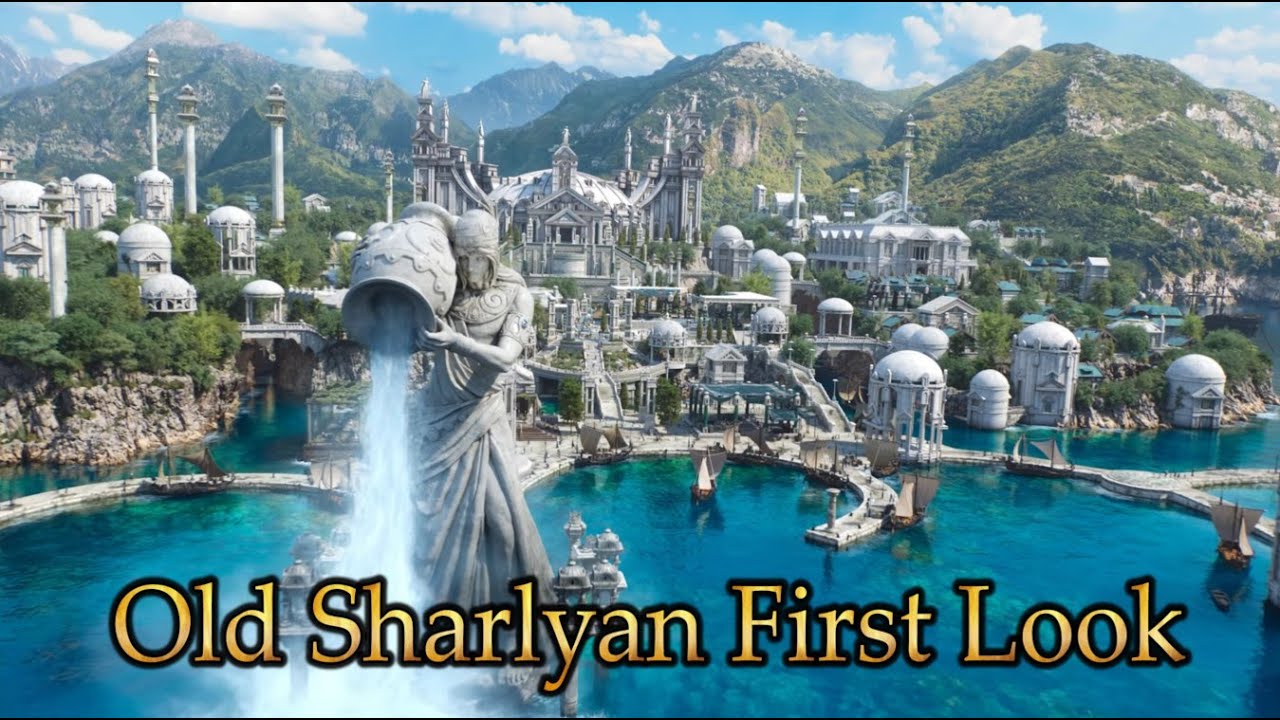 FFXIV: Old Sharlayan First Look! - YouTube