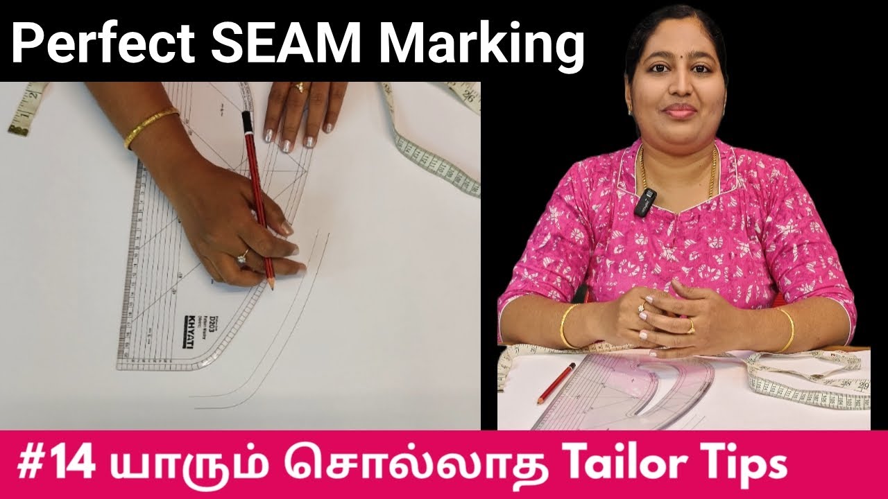 Tailor Tips 14 Seam Marking using Pattern Master Scale Online Tailoring ...