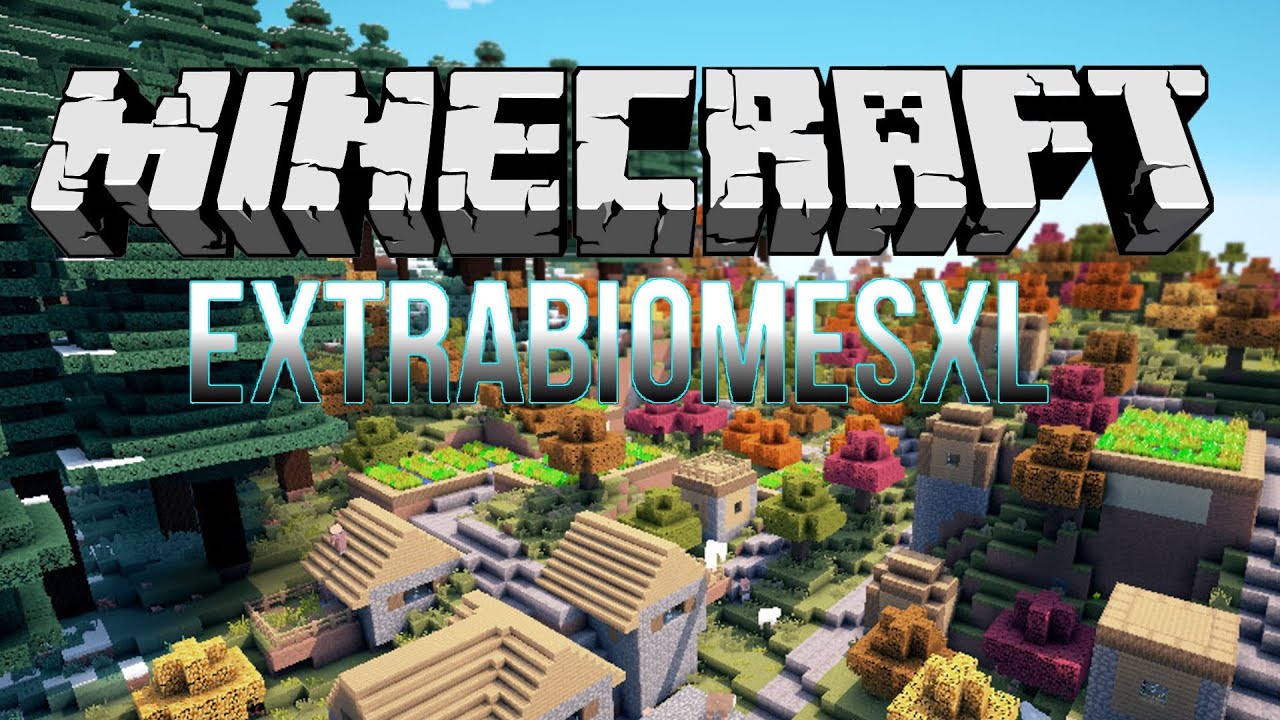 Minecraft (1.4.7) Prezentacja modu Extra Biomes XL - Czyli EPICKI ...