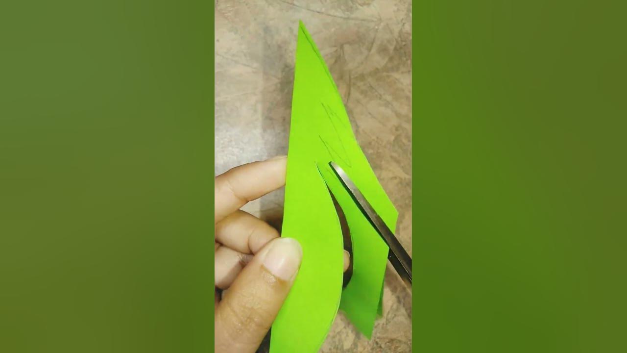 How To Make Leaf With Paper Paperleaf papercraft viral how-to-make-leaf-with-paper-paperleaf-papercraft-viral