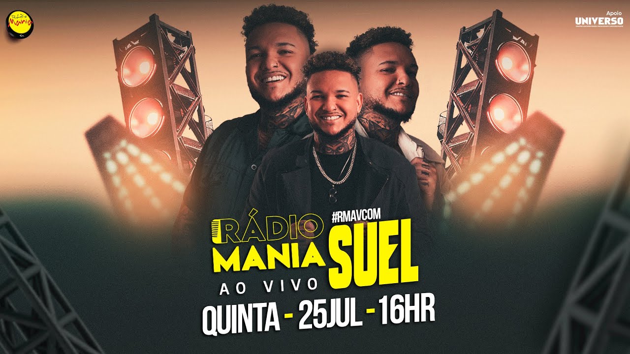Rádio Mania Ao Vivo | Suel - YouTube