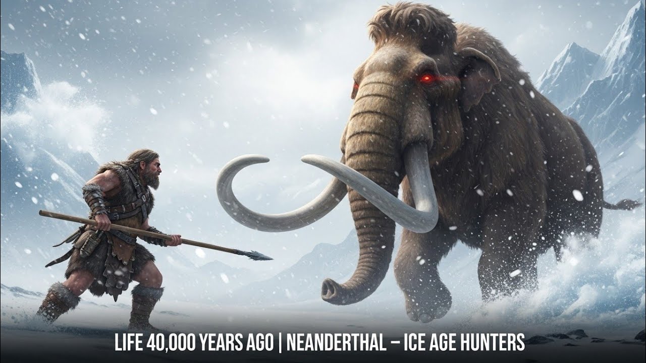 Life 40,000 Years Ago | Neanderthal - Ice Age Hunters - YouTube