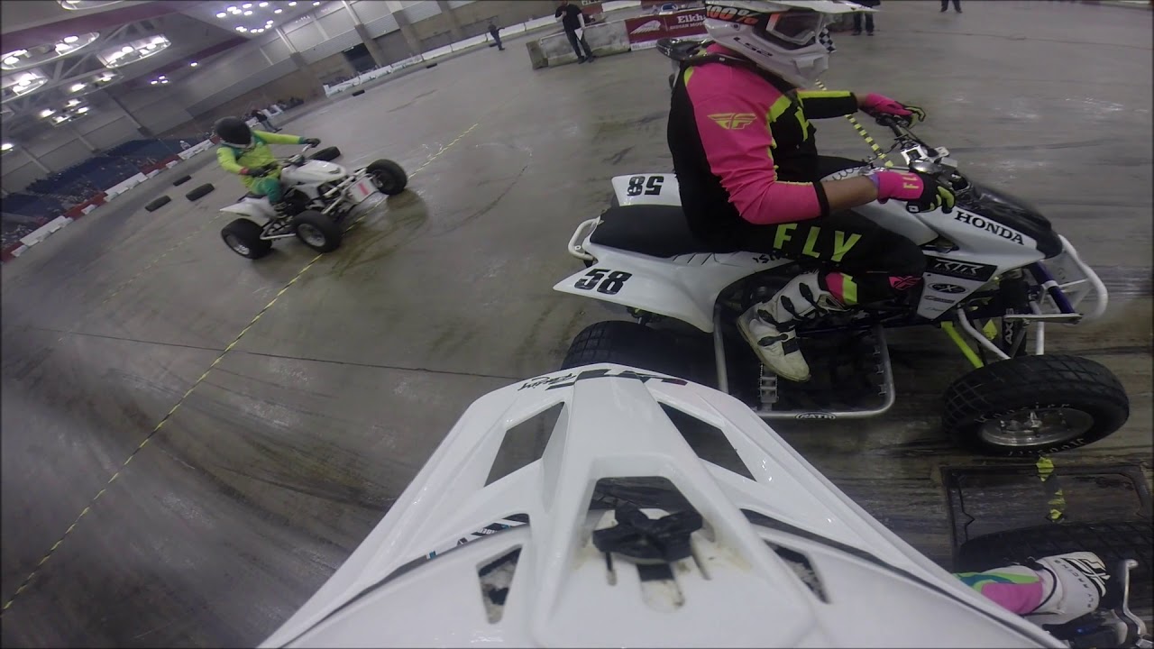 ATV Coke Syrup Concrete Racing - YouTube