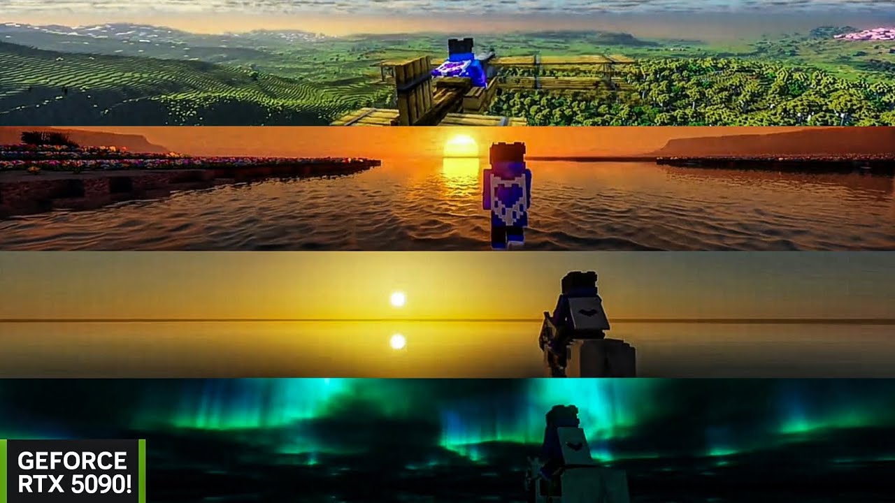 🔥 Minecraft at RTX 5090’s LIMITS! - YouTube