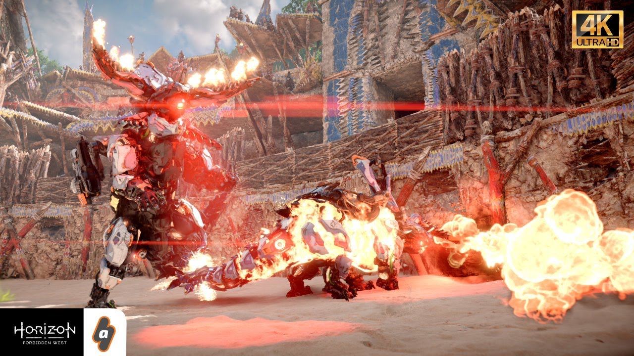 Caged Fight Arena Challenge Very Hard Difficulty | Horizon Forbidden ...